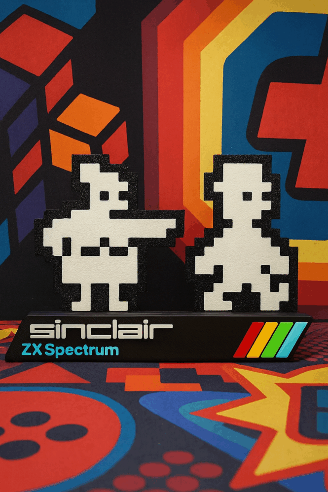 Willy з культовой гри "Manic Miner" (1983) на Sinclair ZX Spectrum ...