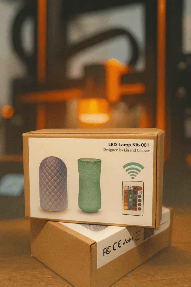 LED лампа Bambu Lab LED Lamp Kit 001 — DIY комплект для друку та збірки ...
